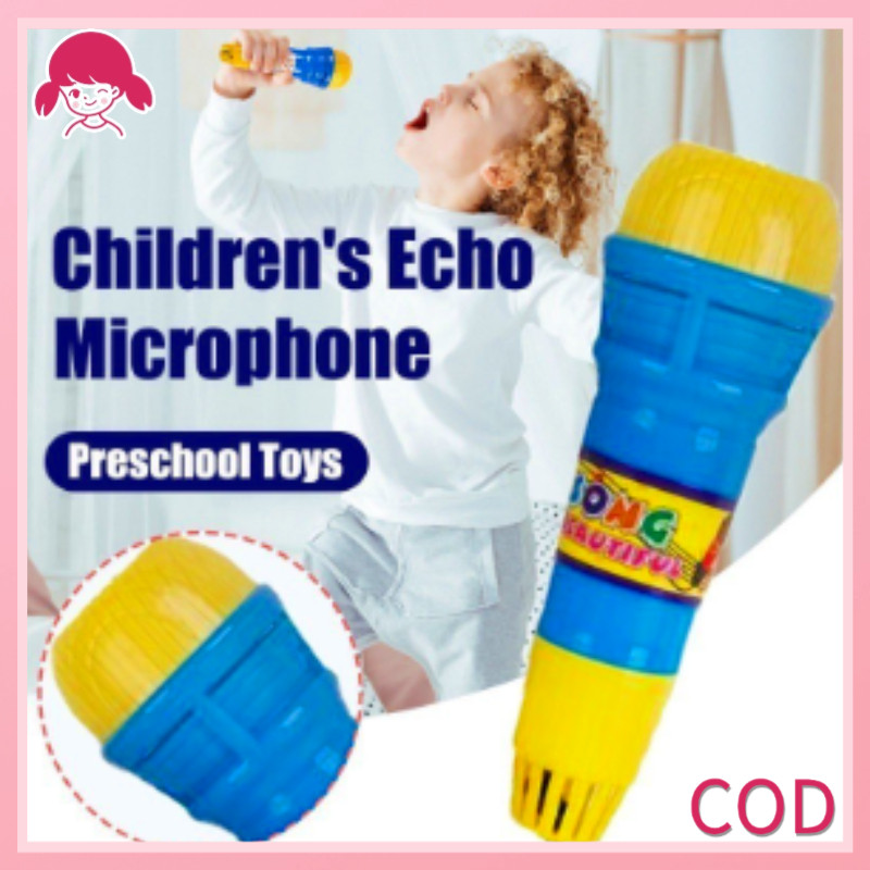 Children Echo Microphone Fun Microphone Singing Toys Baby Party Song ...