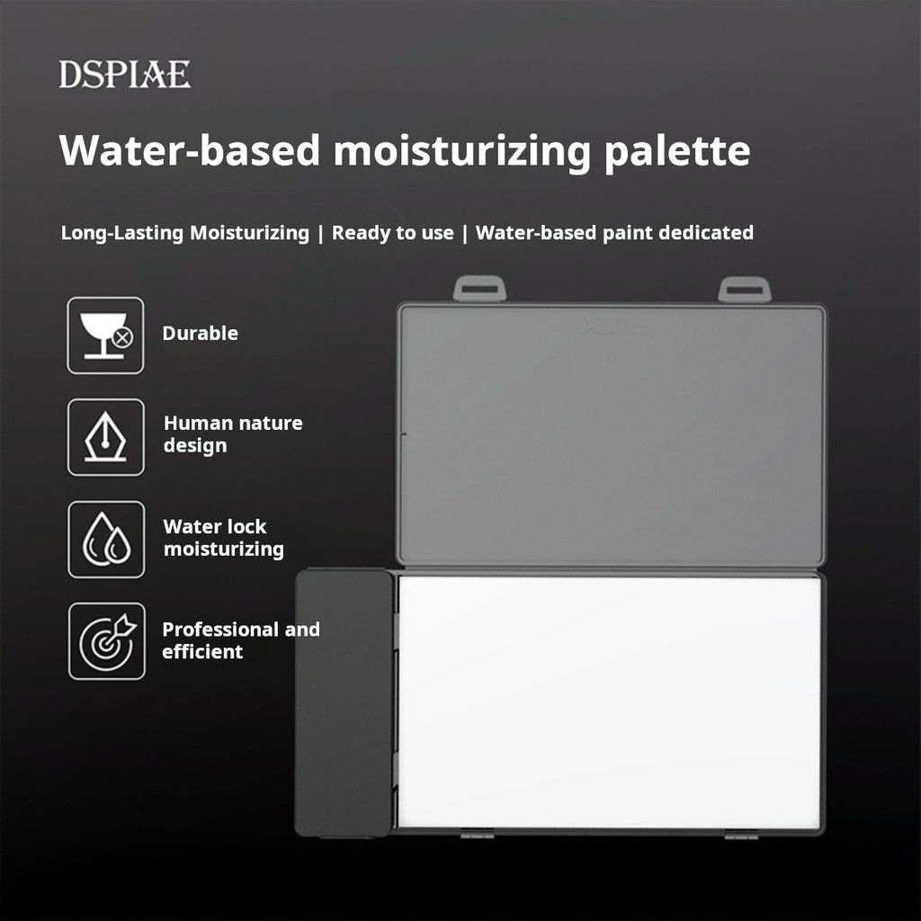 DSPIAE Moisturizing Color Palette for Water-based Paints Moisture ...