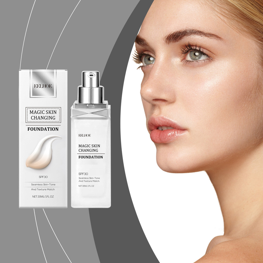 Magic Skin Changing Foundation, Cosmetics, Colour-Changing Foundation ...