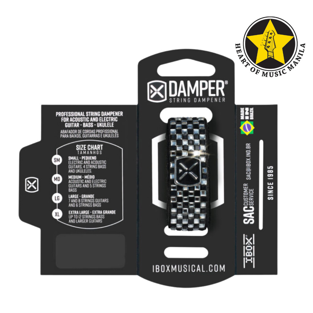 IBOX Brazil DAMPER String Dampener String Muter I Polyester and Iron ...