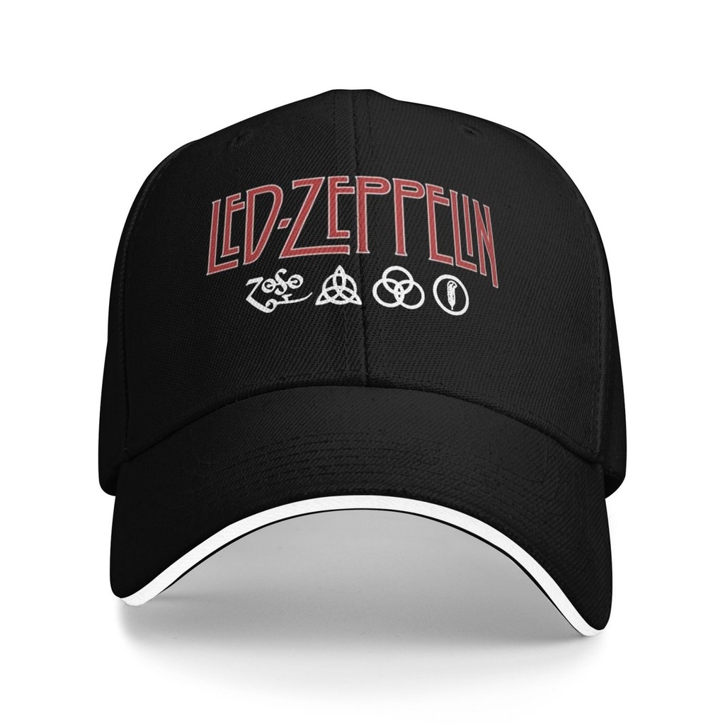 Led Zeppelin Logo Symbols Merchandise Hip Hop Designs Baseball Cap ...