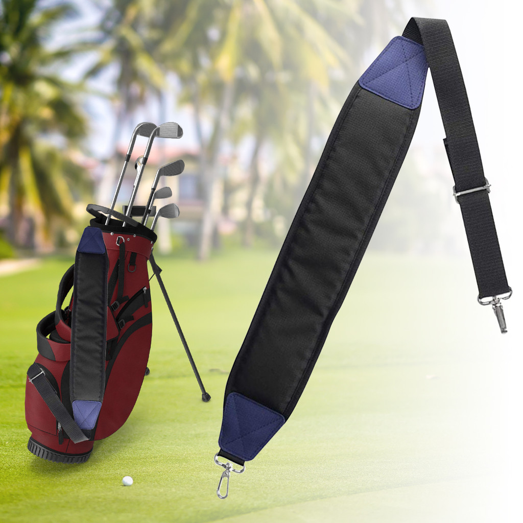 【Ilisland】Golf Bag Strap Single Padded Shoulder Strap, Adjustable Thick ...