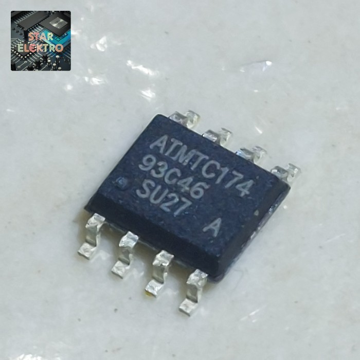 93c46 Sop-8 SMD AT93C46 AT93C46A 93C46A 10SU Atmel MicroChip IC Series ... 93c46 Sop-8 SMD AT93C46 AT93C46A 93C46A 10SU Atmel MicroChip IC Series ...
