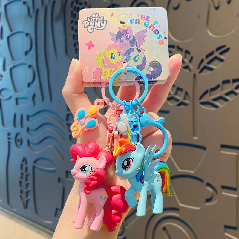 Cute My Little Pony Toy Keychain Twilight Sparkle Pinkamena Diane Pie ...