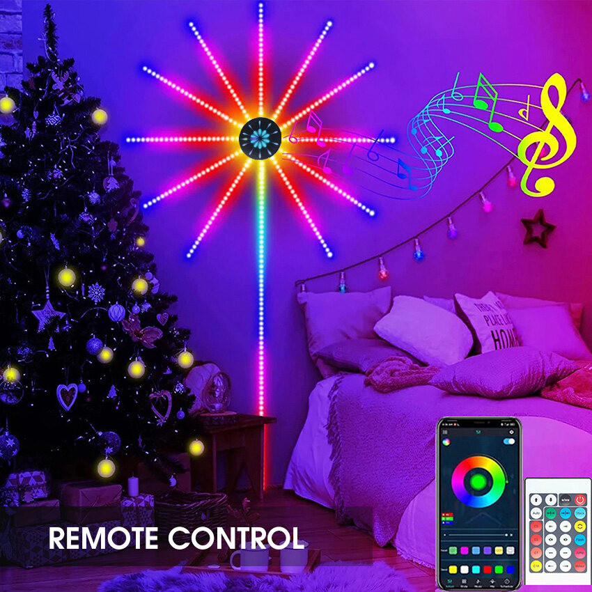 LED Fireworks Lights LED Strip Lights Dream Color Lamp 5050 RGB Strip ...