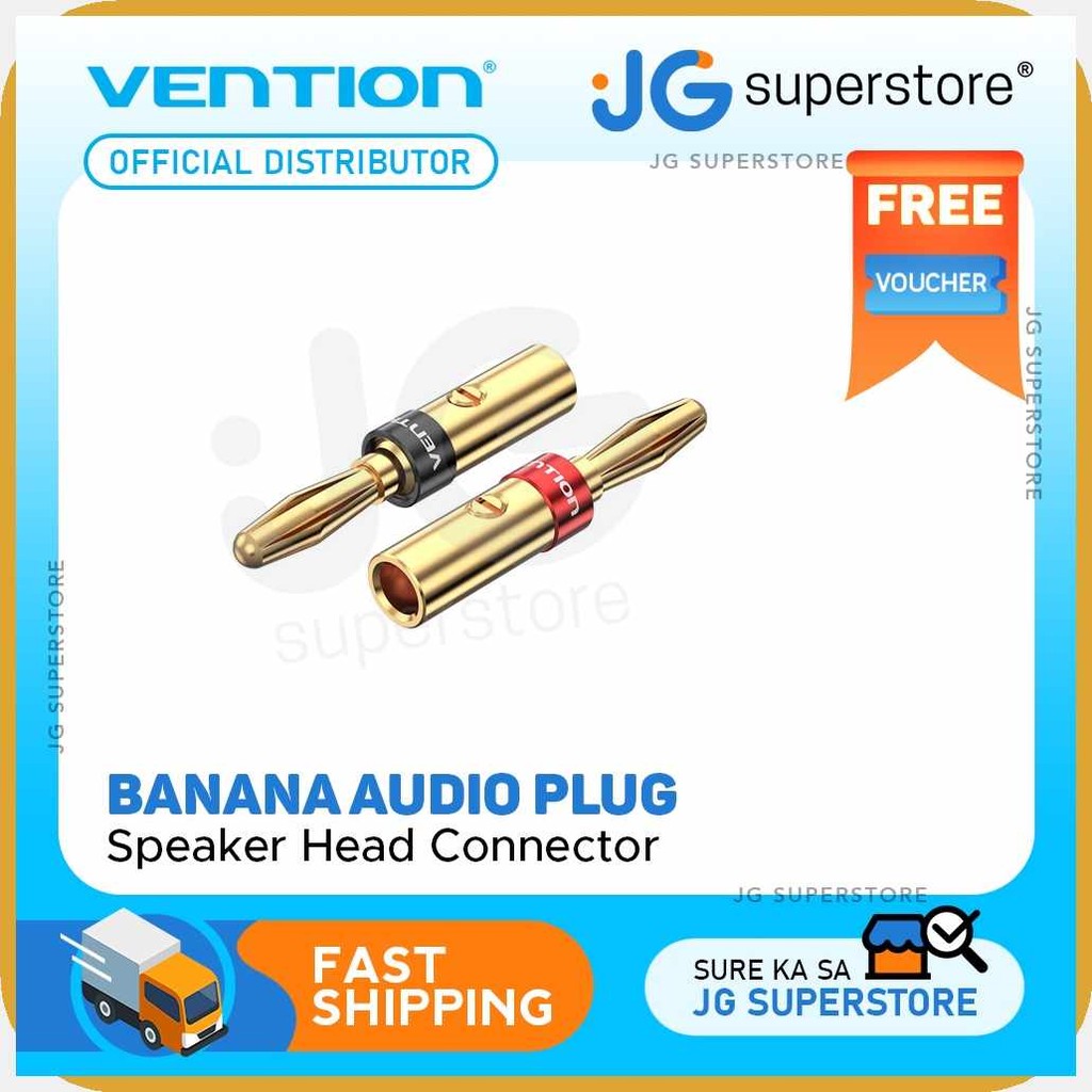 Vention@Dw}Gold-Plated:ul=Banana/tO$Audio^bf$Plug^vL$Connector^qF$Head ...