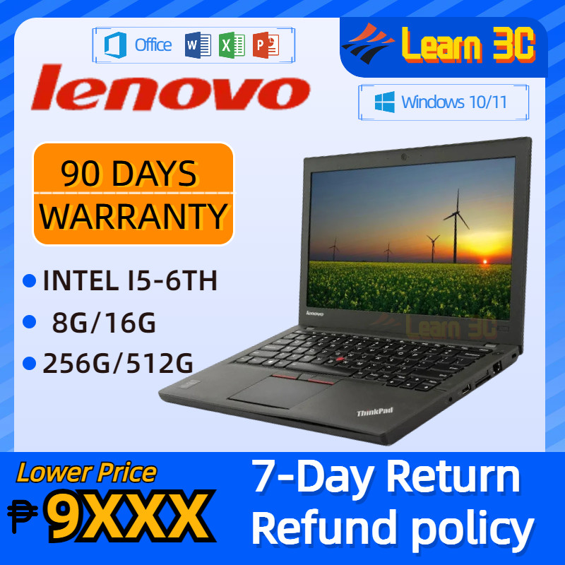 12.5 inch HD used laptop lenovo ThinkPad X270 Intel i5 8G RAM 512G SSD ...