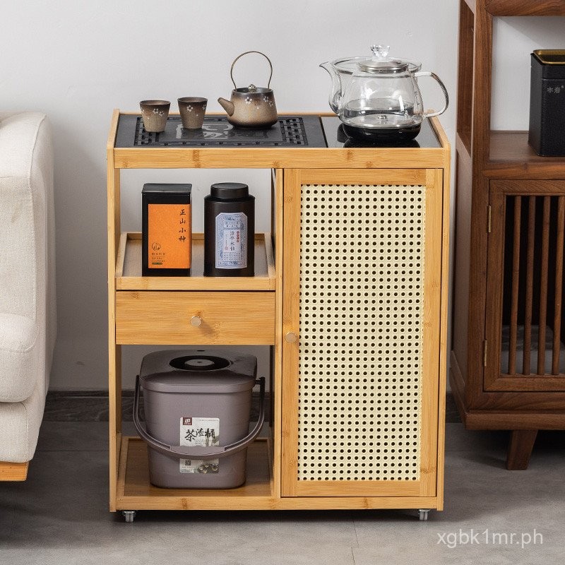 4I Mobile Tea Table Tea Table Home Balcony Tea Cabinet Tea Table with ...