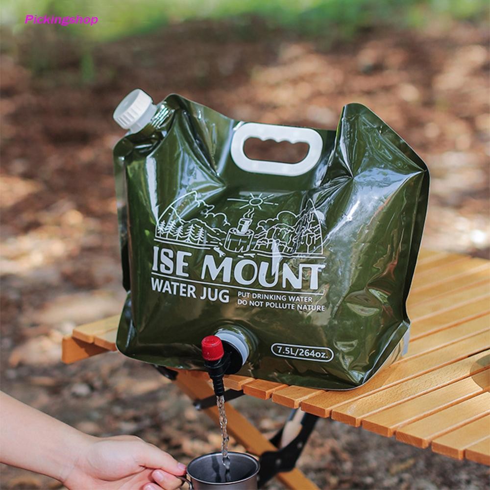 5# 7.5L Water Container Freezable Water Carrier Tank with Spigot for ...