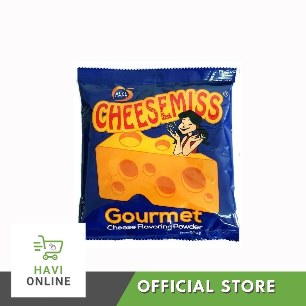 HAVI ONLINE Cheesemiss Gourmet Cheese Powder 200g | Shopee Philippines