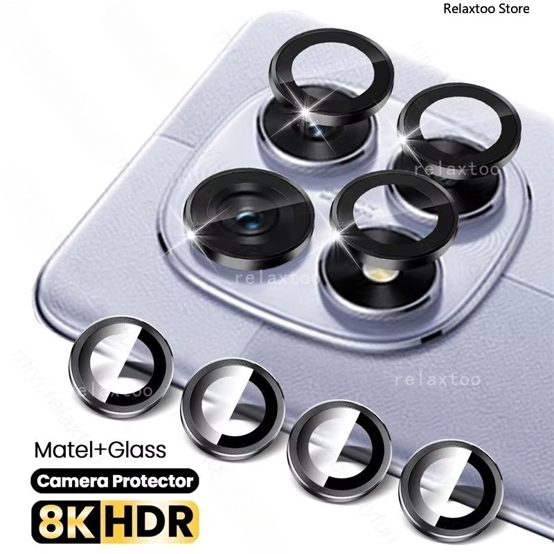 3D Full Curved Camera Lens Protective Tempered Glass For Xiaomi Redmi ...