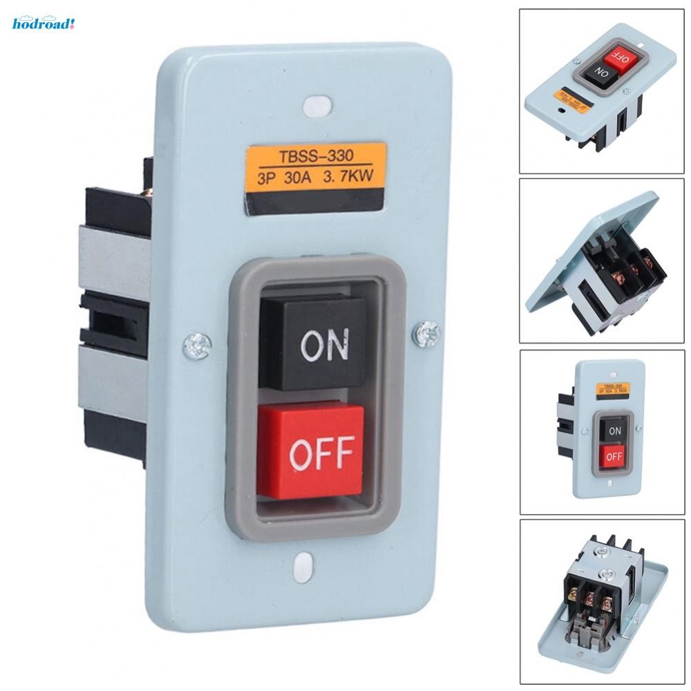 【HODRD】Practical 3 7KW Motor Control Start Stop Push Button Switch for ...