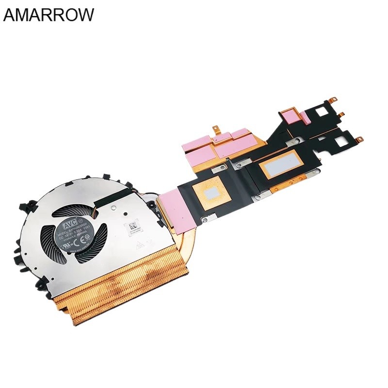 Laptop CPU Cooler Fan for HUAWEI MateBook 14 KVL-W29L Heatsink Cooling ...