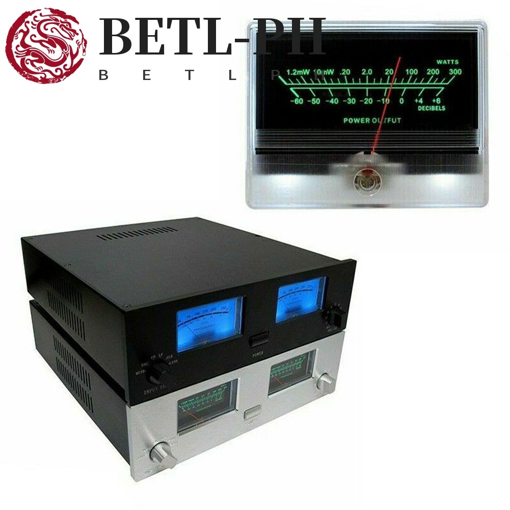 betterlife3.ph⚡2pcs TN-90A VU Meter DB Level Header Audio Preamp Power ...
