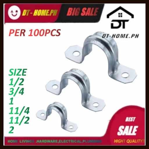 Steel[mP;Clamp&EMT&RSC&Single/Double&Screw&Holder&1/2''.&3/4''. 1''. 11 ...