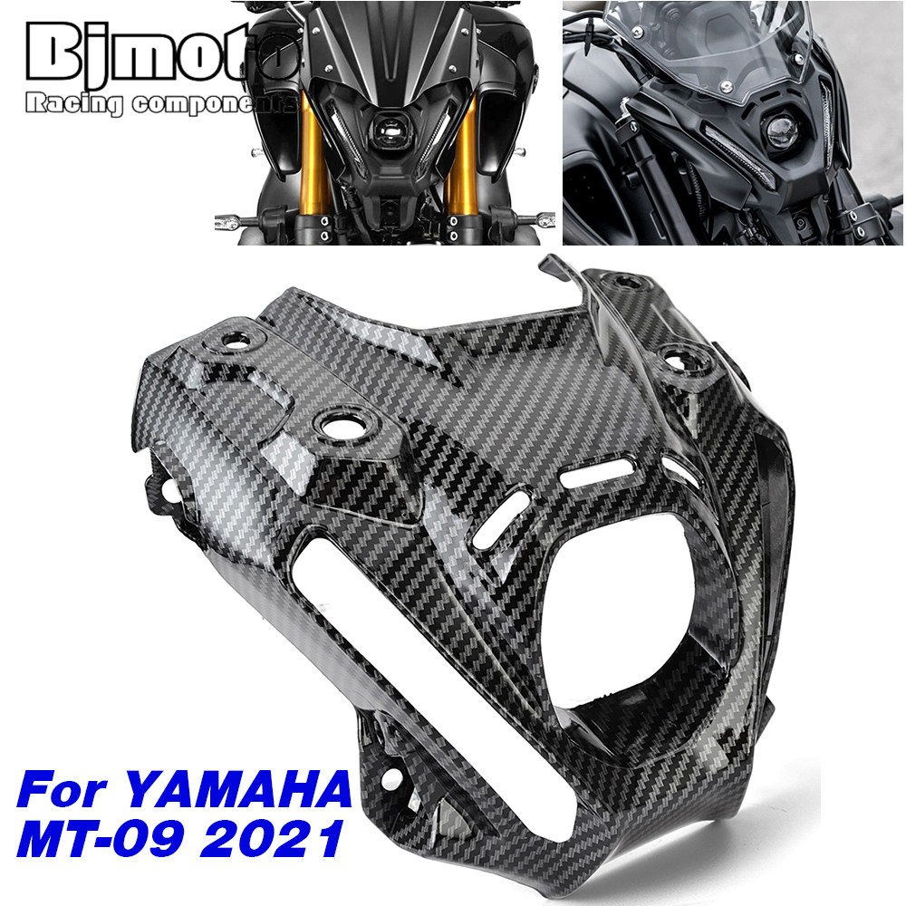 For YAMAHA MT-09 MT09 MT 09 SP 2021 2022 2023 Motorcycle Headlamp Cowl Head Cover Plate Inner ...