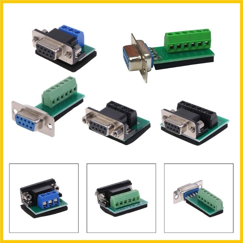ACE 1PC New D-SUB 9pin Solderless Connectors DB9 RS232 Serial To ...