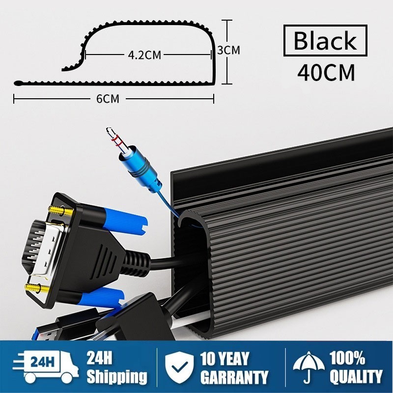 [Free Shipping] Desk Cable Organizer Computer Cable Organizer Wire ...