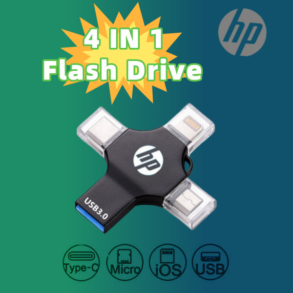 OTG Drive Flash Drive HP 4 in 1 1TB/2TB Flash Drive USB 3.0 Memory ...