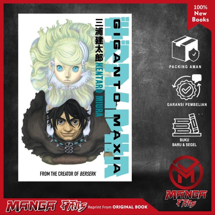 Manga Comic: Giganto Maxia by Kentaro Miura | Shopee Philippines