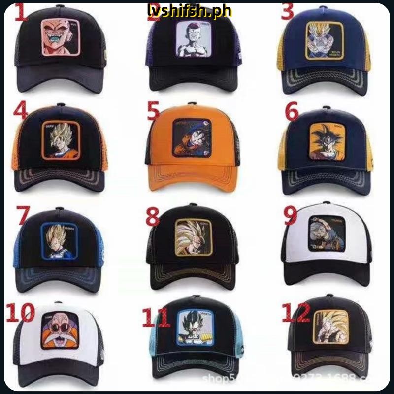 Dragon Ball Z summer baseball cap sunshade goku mesh hat women men ...