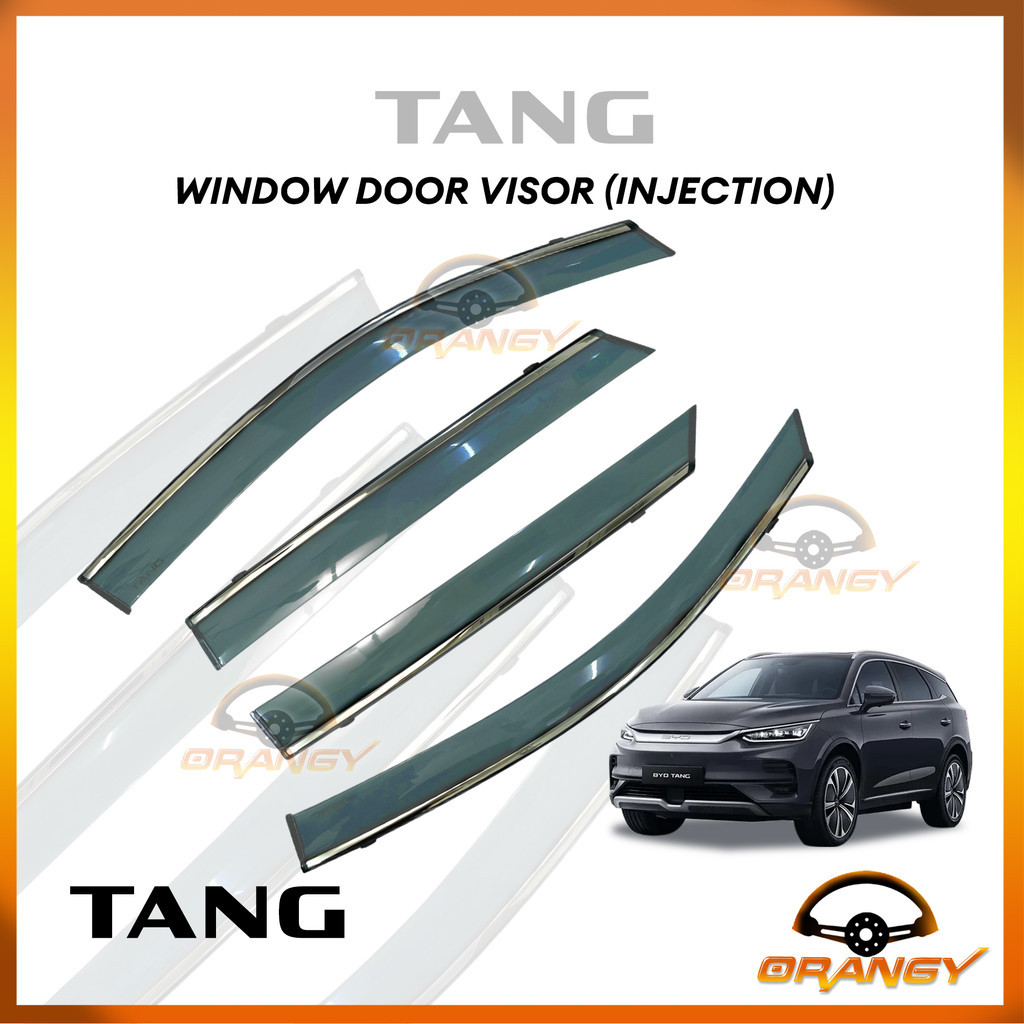 BYD Tang 2025 INJECTION / MUGEN TYPE Window Door Rain Visor Thailand ...