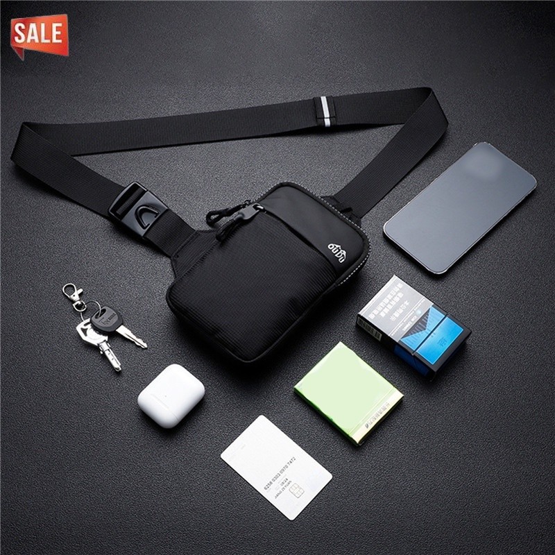 Mini waterproof mobile phone chest package outdoor sports fitness ...