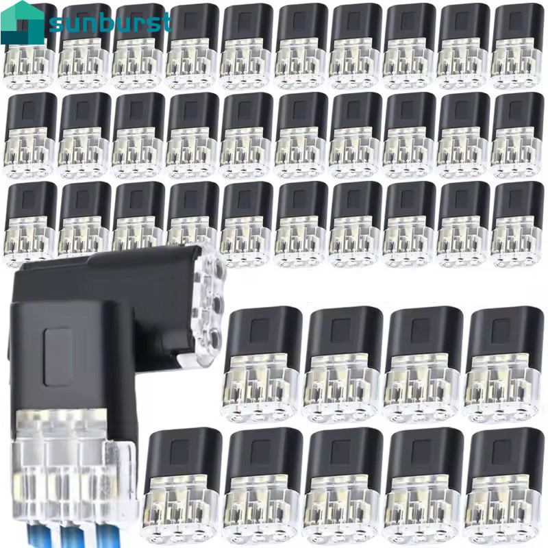 1/2/4Pcs 3 Pin Wire Connector - LED Car Strip Terminal Connection ...