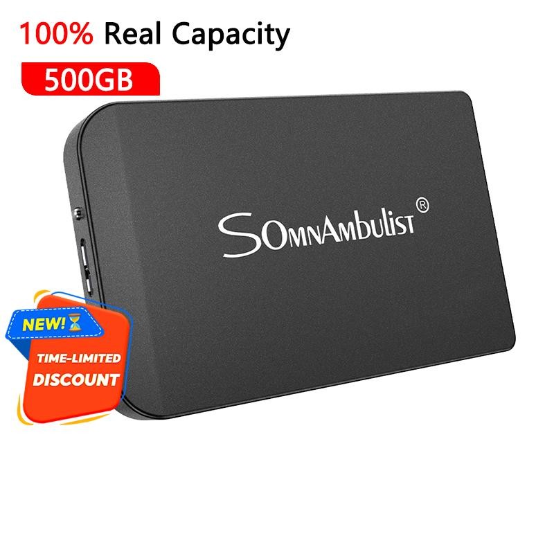 500GB Portable External Hard Drive HDD SATA USB 3.0 Storage Device for ...
