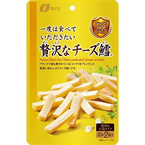 Natori Luxurious cheese tara（cod） snack you must try, 64g 【Direct from ...