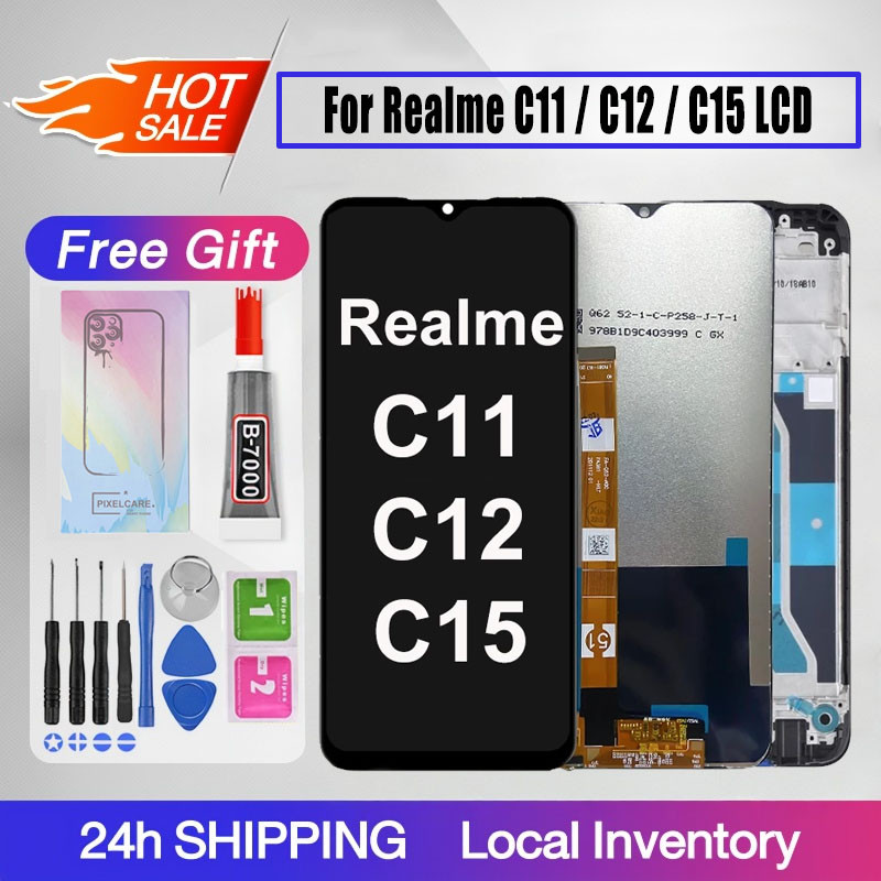 Original LCD For Realme C11 2020 / Realme C12 LCD / Realme C15 LCD ...
