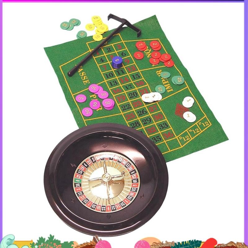 Roulette Wheel Decoration Supplies Interaction Table Game Turntable for ...