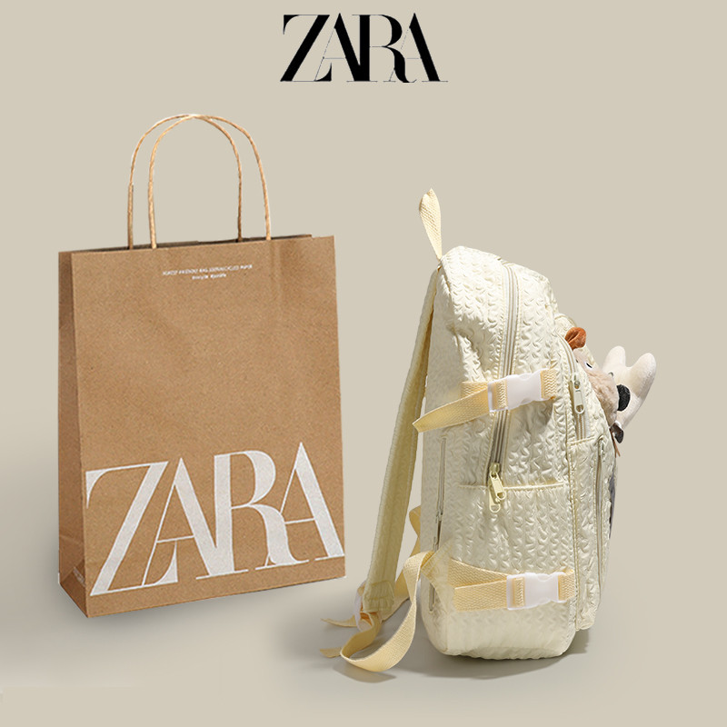 Zara bag women's casual cute puppy backpack trendy women's trendy ...