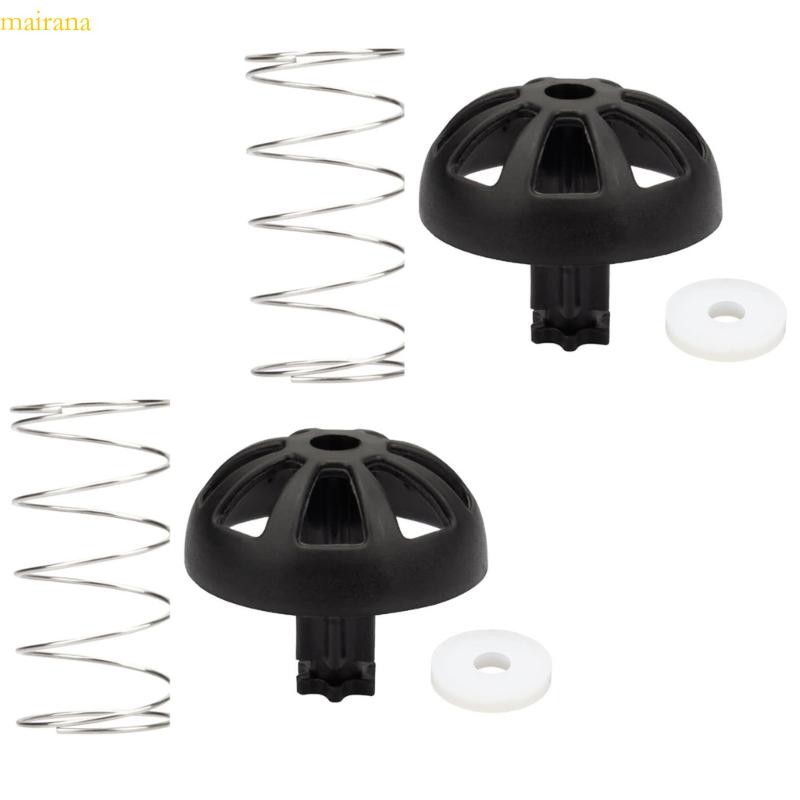 MAI 2 Pack Spring Loaded Brew Basket Stoppers ABS Texture for Coffee ...