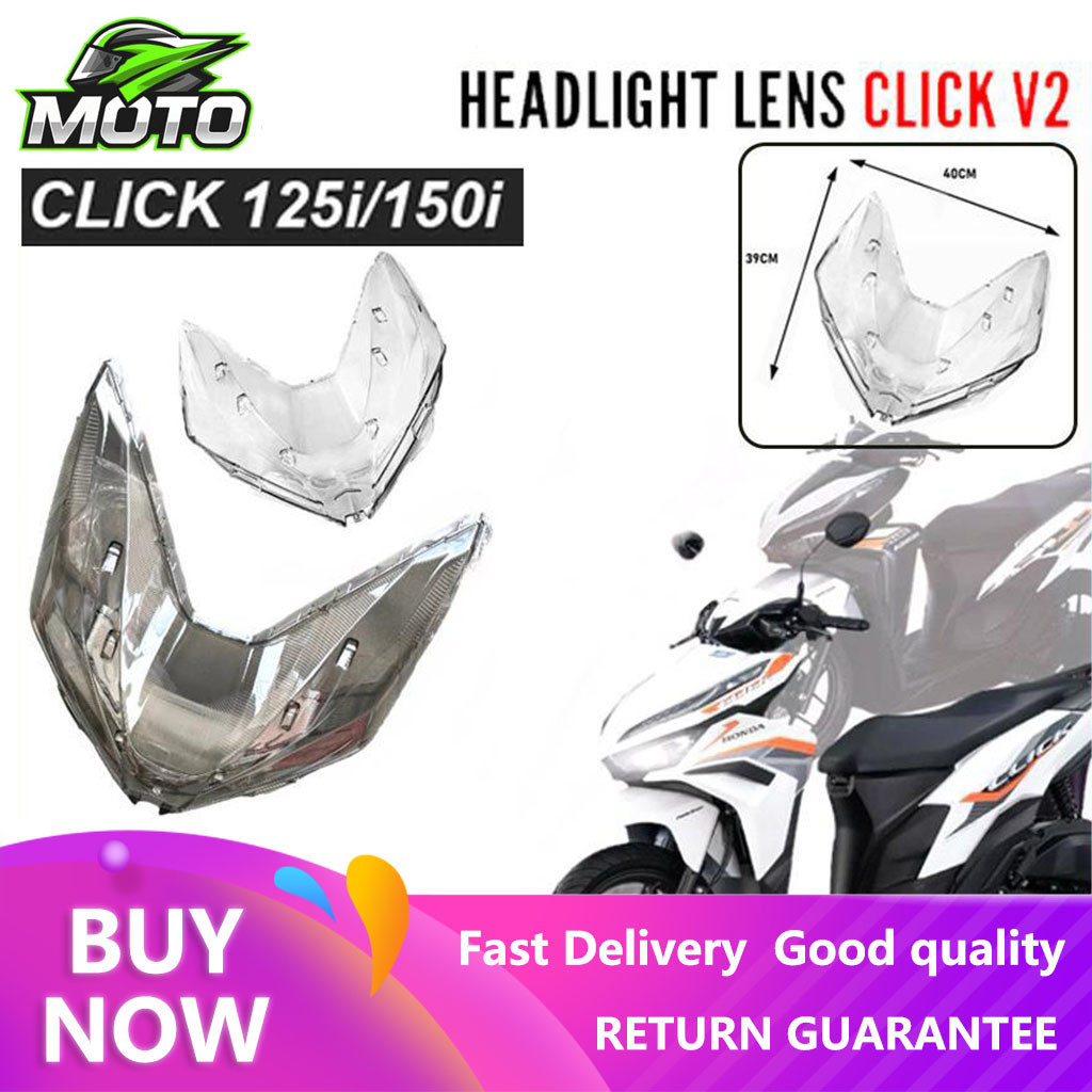 HONDA Click 125i/150i V2 V3 Headlight Lens Motorcycle lens Click ...
