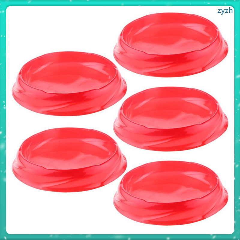 5pcs Plastic Gyro Stadium Battle Plate Combat Stadium (Red) zhiyuanzh ...