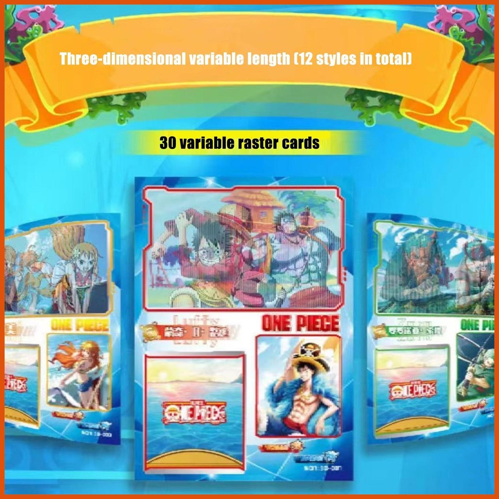 For One Piece Collection Anime Trading Cards Collectible Trading Anime ...