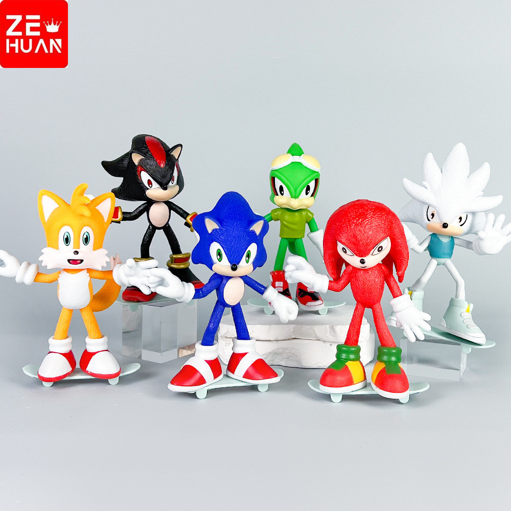 16cm Sonic the Hedgehog Super Sonic PVC Model toy Gift | Shopee Philippines