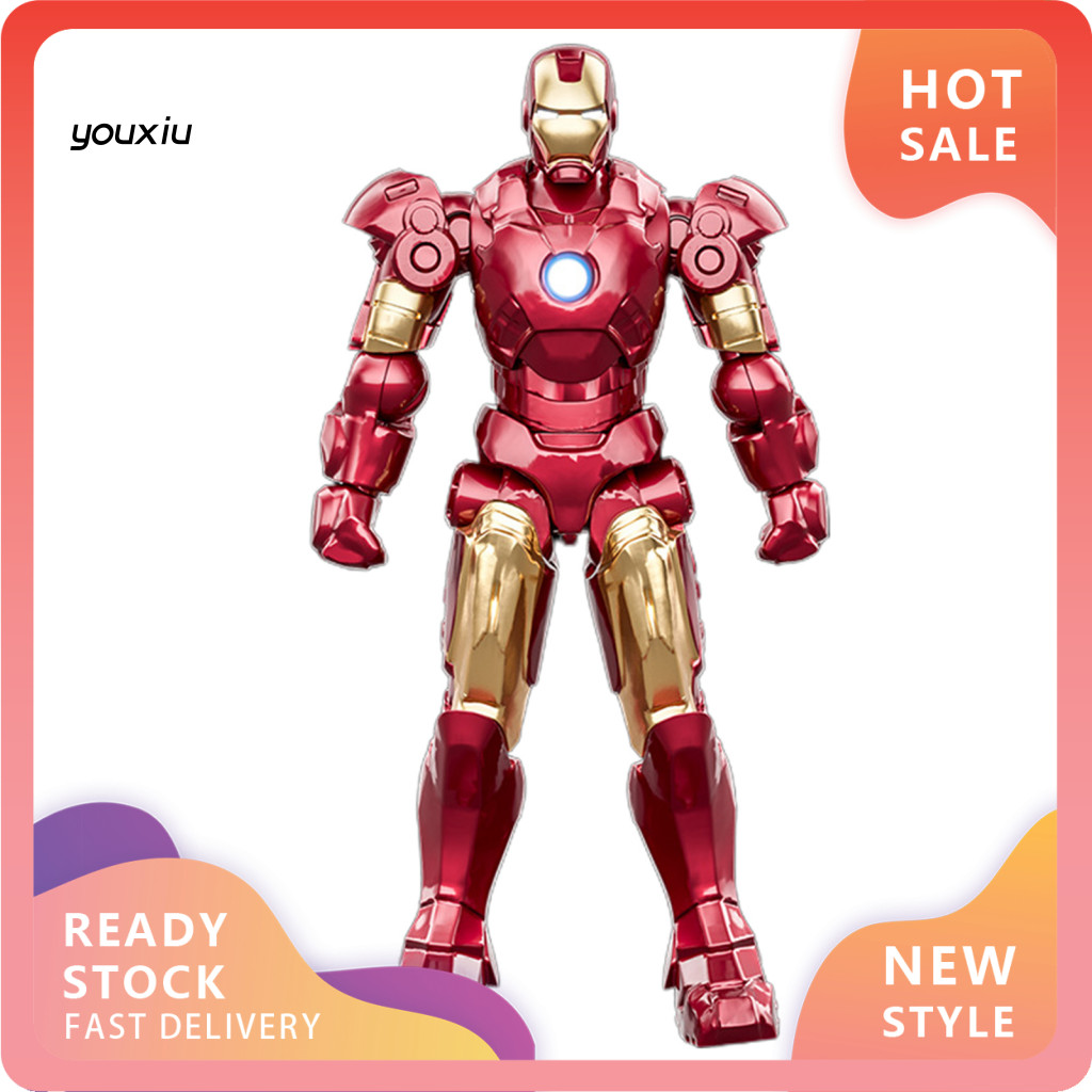 YX Robot Shape Decor Transforming Robot Action Figure with Stand ...