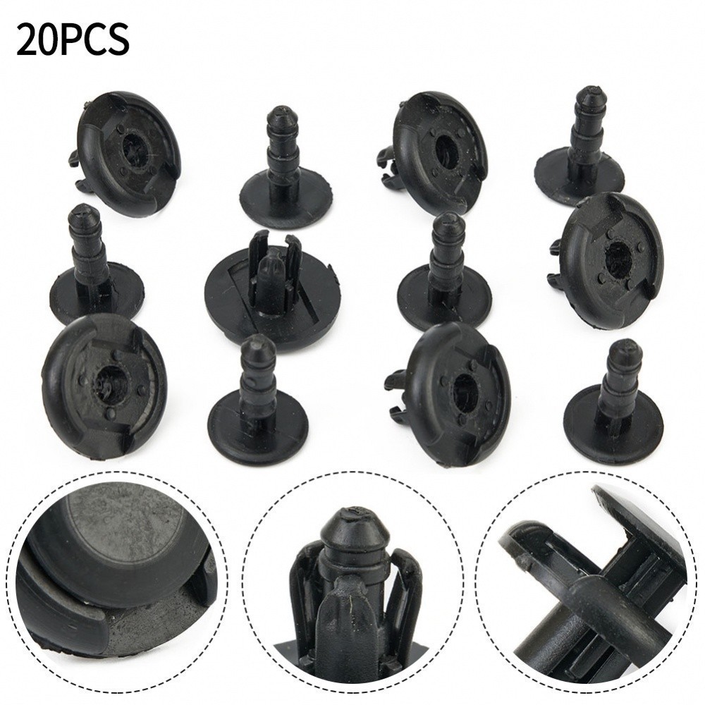20x Fender Push Rivet Fastener Mudguard Retainer Clips For Toyota Mazda ...