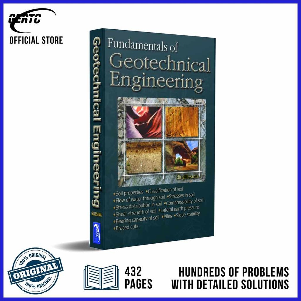 Fundamentals+sB.Tm#of(i|Geotechnical=y|Engineering>A}->I}Civil>G}Engineering>TS}Review Book by ...
