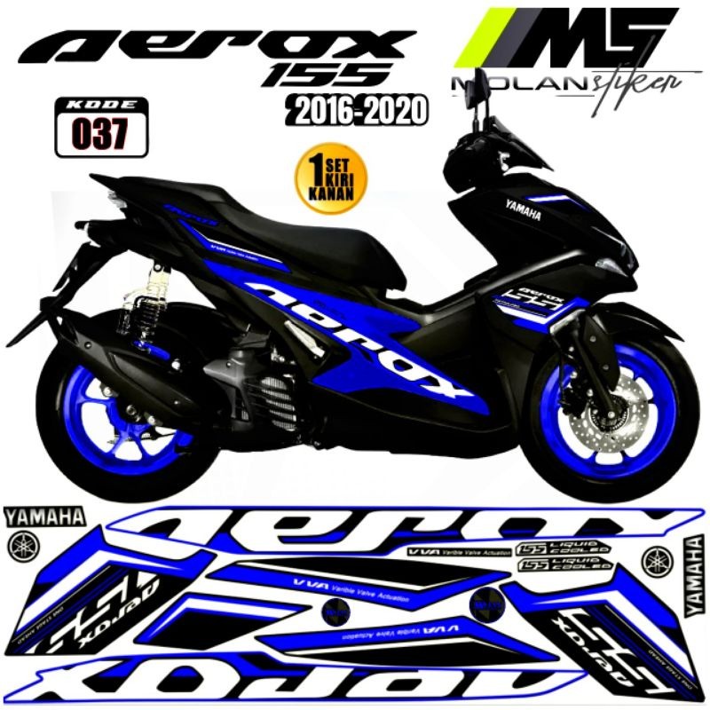 Decal Sticker Striping Variations Aerox Old Aerox 155 Old 2016-2019 ...