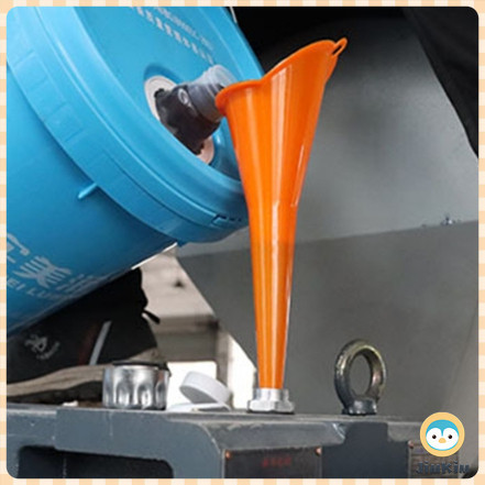 JimKim Car Motorcycles Refueling Longer Funnel Portable Splash-Proof ...