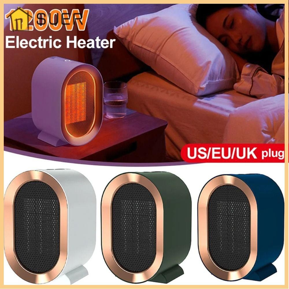 SUER1EN Electric PTC Fan Heater, Portable Ceramic Desktop Fan Heater ...