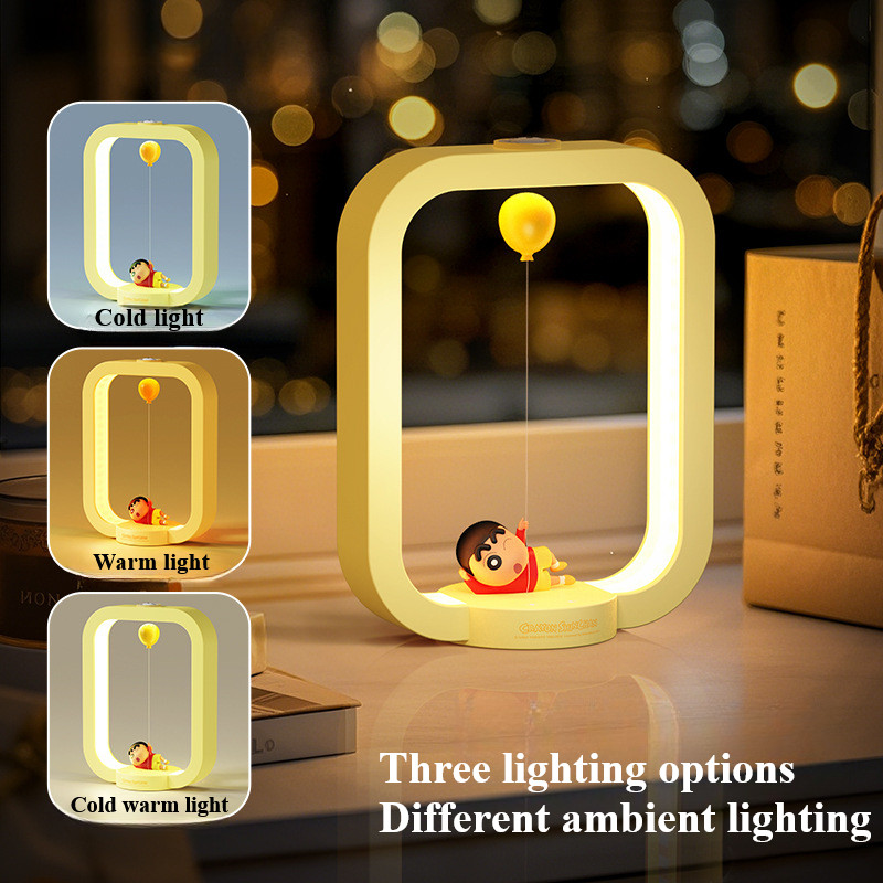 New Pattern Crayon Shin Chan Floating Night Light Confession Balloon ...