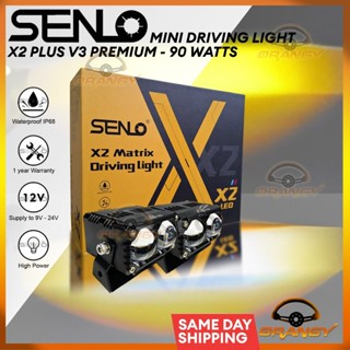 SENLO X2+ Matrix Mini Driving Light V3 w/ Ballast & Integrated Blower ...
