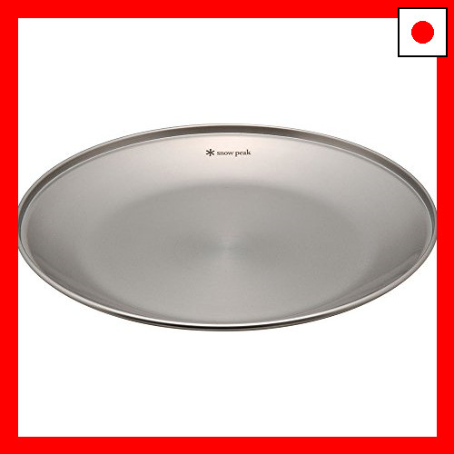 Snow Peak Stainless Steel SP Tableware Plate L TW034 | Shopee Philippines