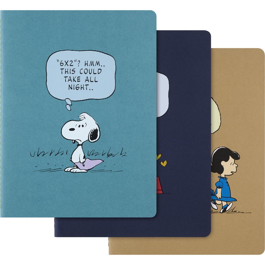 Moleskine Peanuts Collection XL Notebook Set (Assorted) | Shopee ...