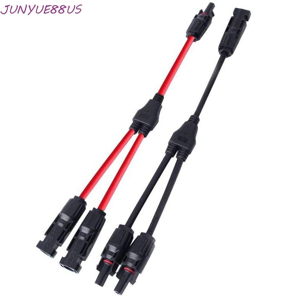 JUNYUE88US Solar Panel Connectors, Tool-free 1 to 2 Splitter Y Branch ...