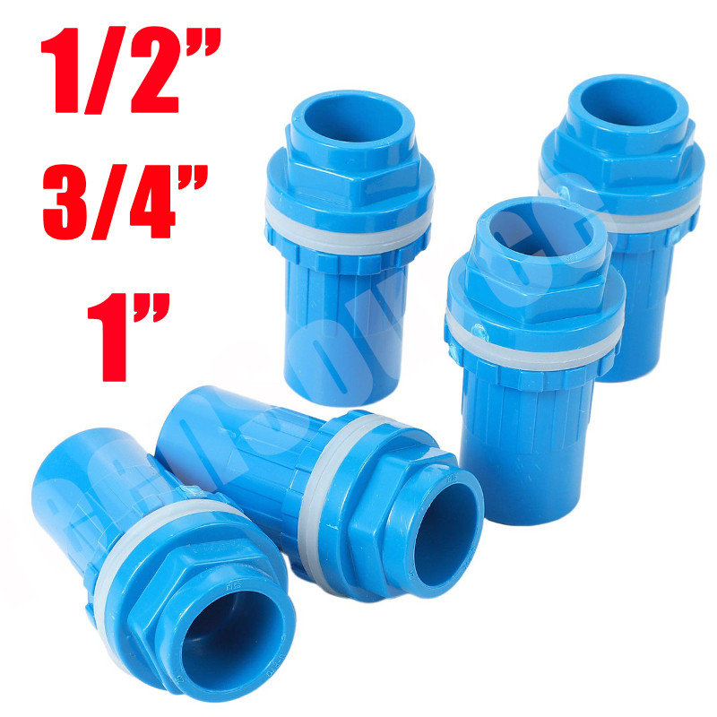 20-50mm PVC Pipe Connector Aquarium Inlet Outlet Connector for PVC Pipe ...